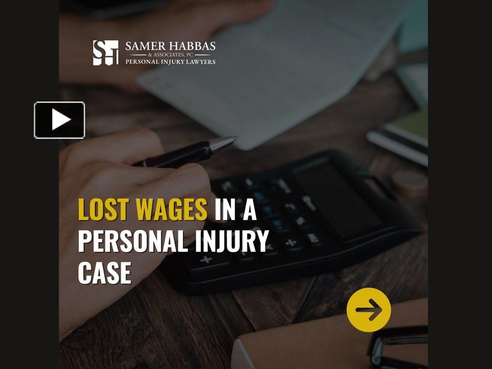 PPT – Recovering Lost Wages: Key Insights for Personal Injury Cases ...
