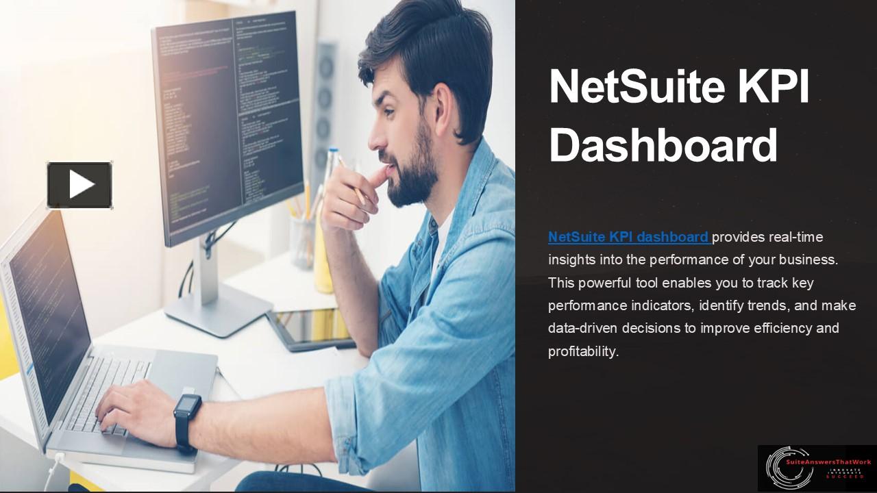 PPT – Boost Performance with the NetSuite KPI Dashboard PowerPoint ...