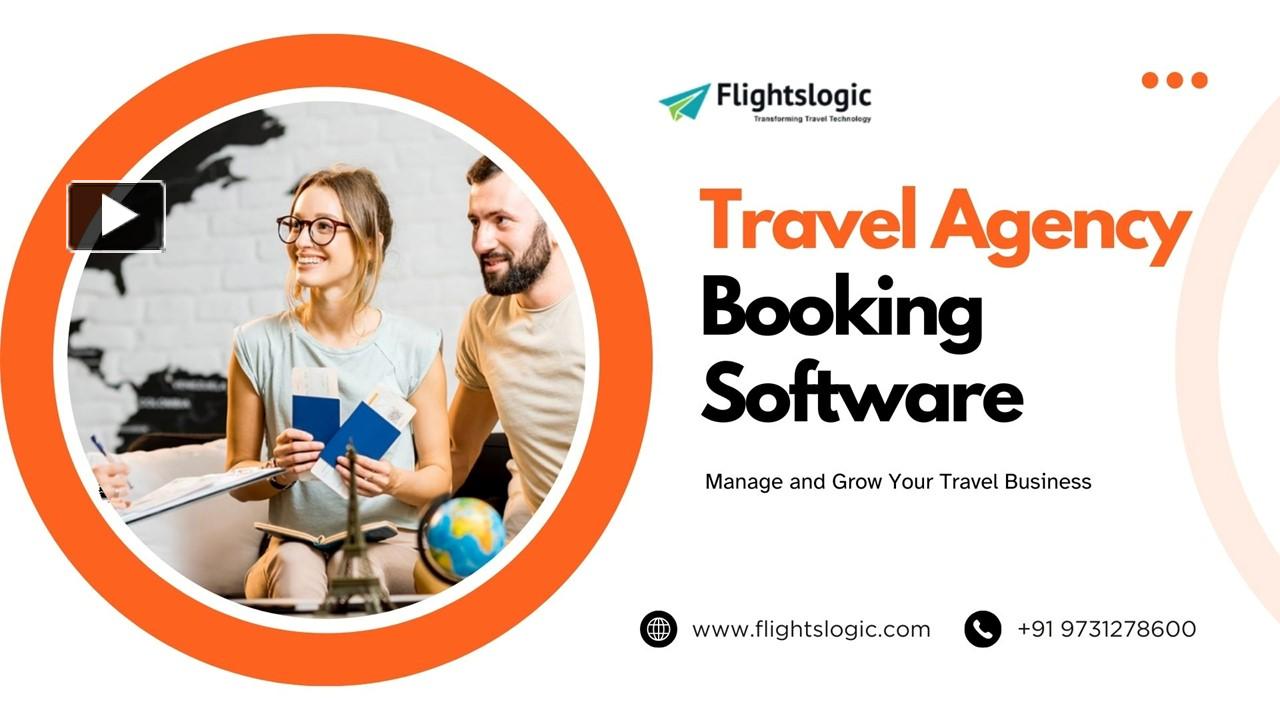 PPT – Travel Agency Booking Software | Travel Agent System PowerPoint ...