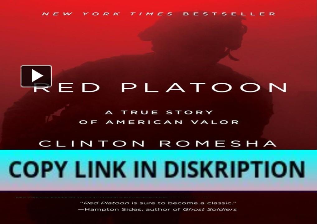 pdf red platoon: a true story of american valor presentation | free to ...