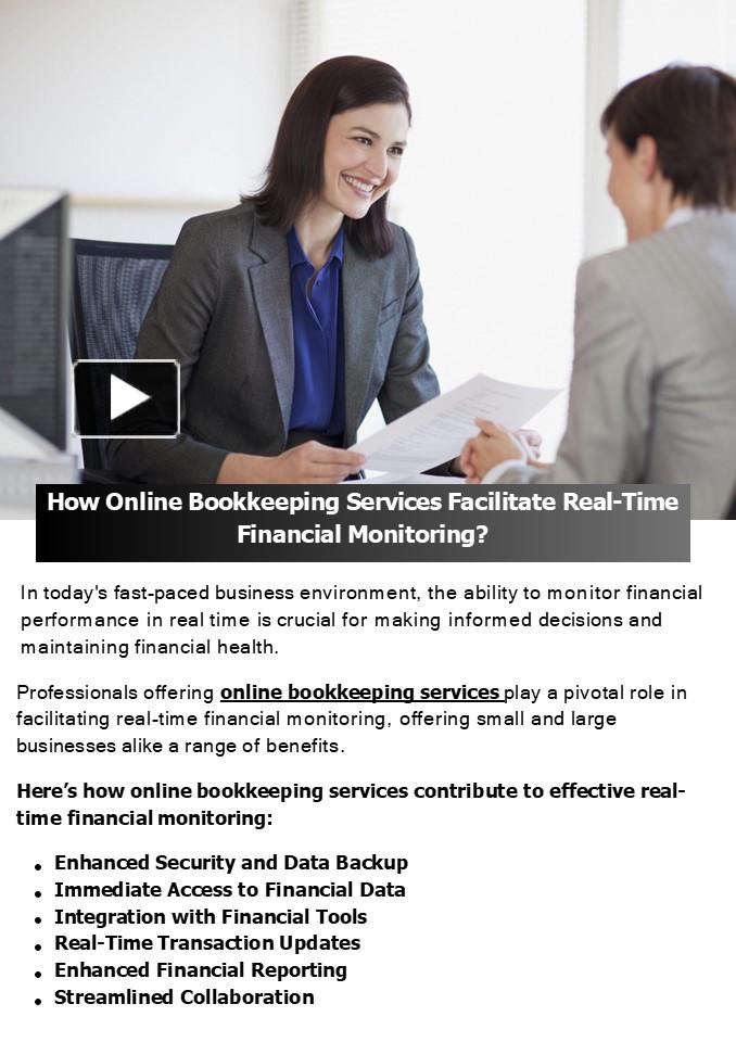 PPT – How Online Bookkeeping Services Facilitate Real-Time Financial ...