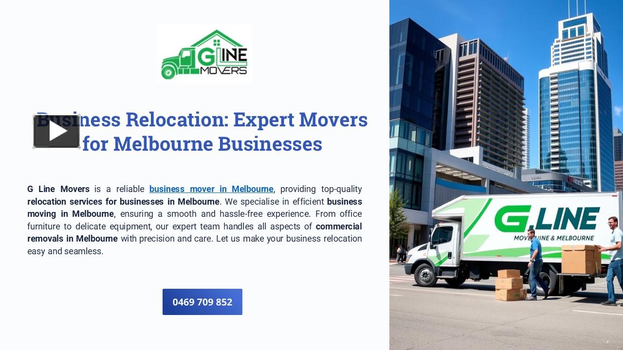PPT – Business Relocation-Expert Movers for Melbourne Businesses ...