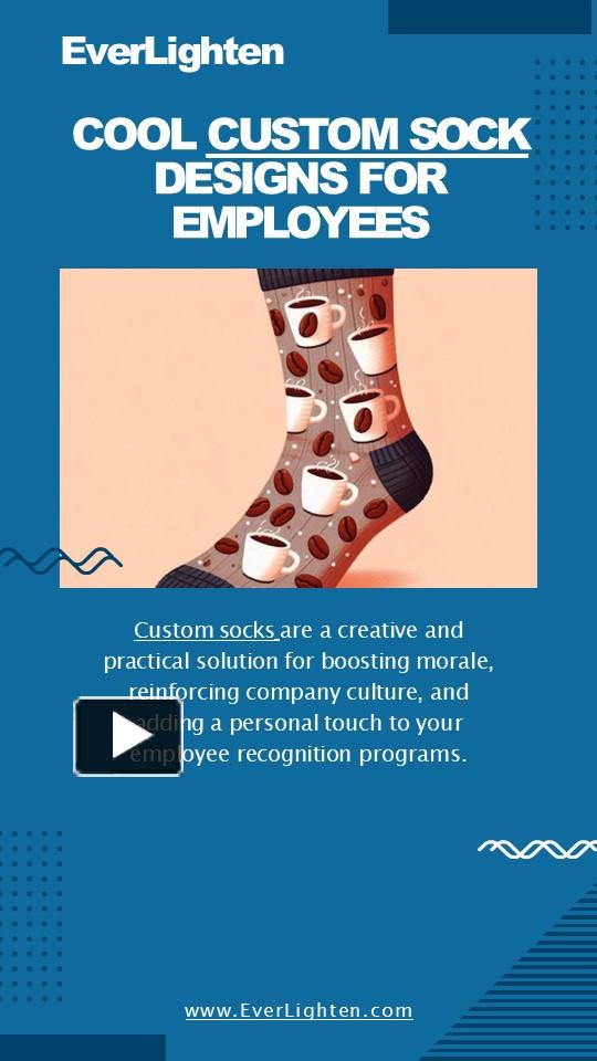 Cool Custom Sock Designs for Employees presentation | free to download