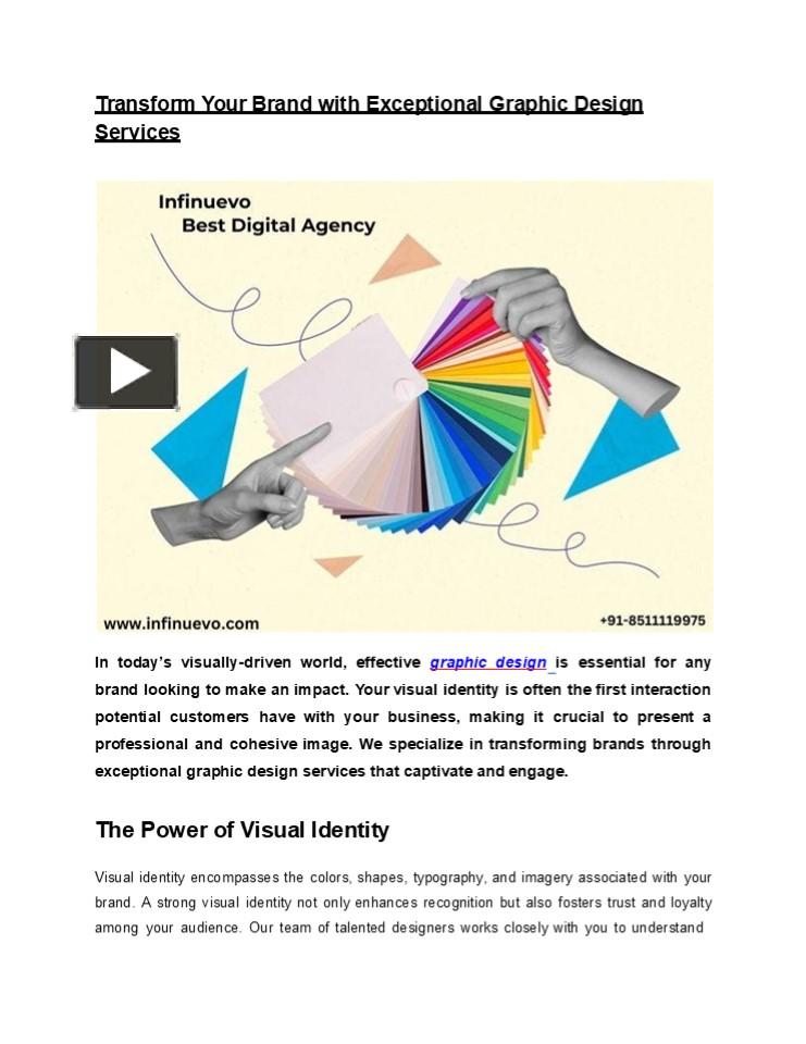 Ppt Transform Your Brand With Exceptional Graphic Design Services