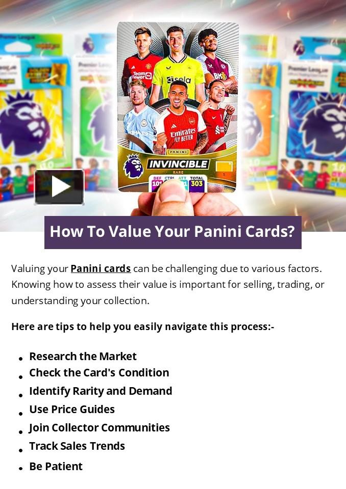 How To Value Your Panini Cards? presentation | free to download