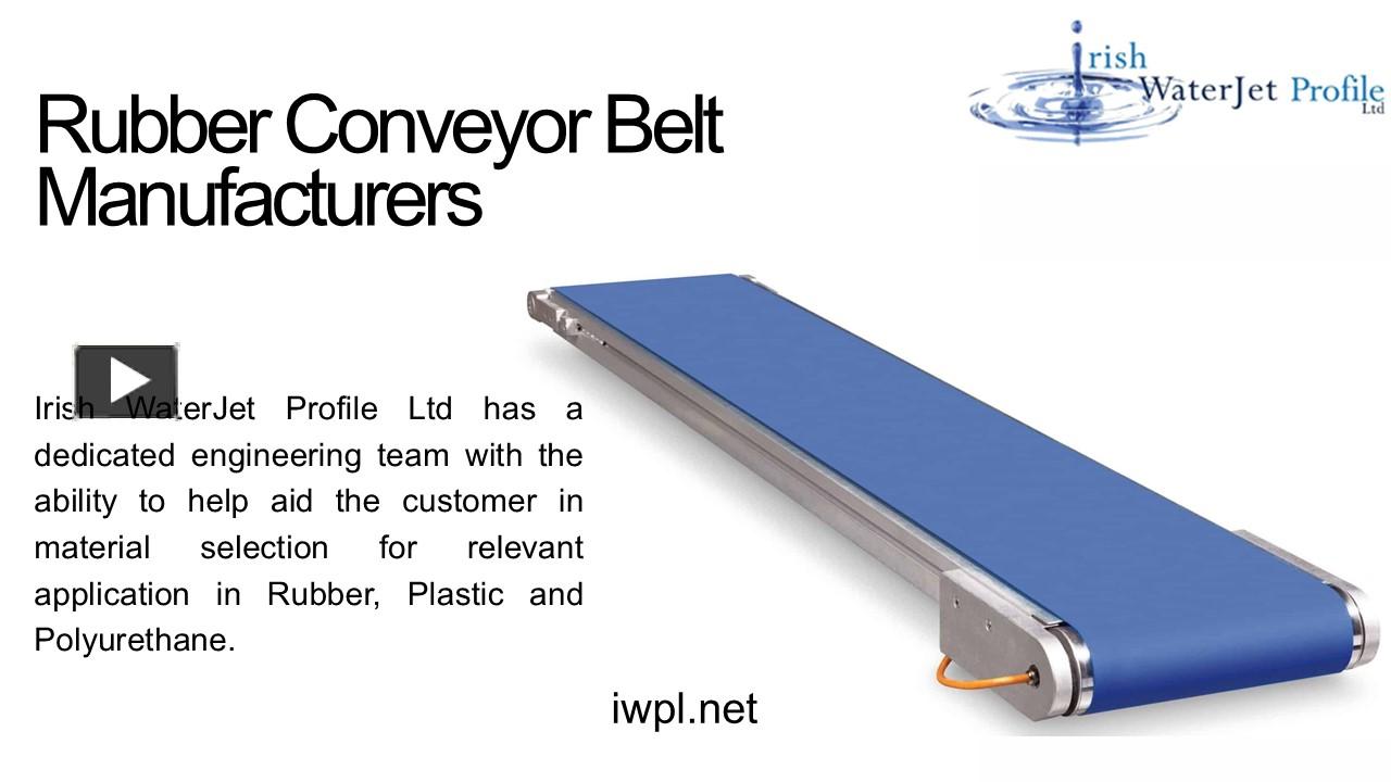 PPT – Rubber Conveyor Belt Manufacturers PowerPoint presentation | free ...