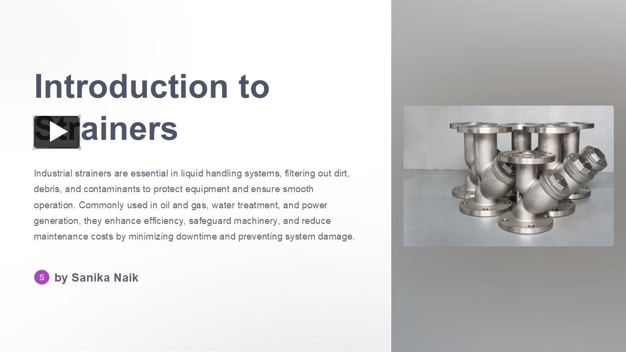 Introduction to Strainers (1) presentation | free to download