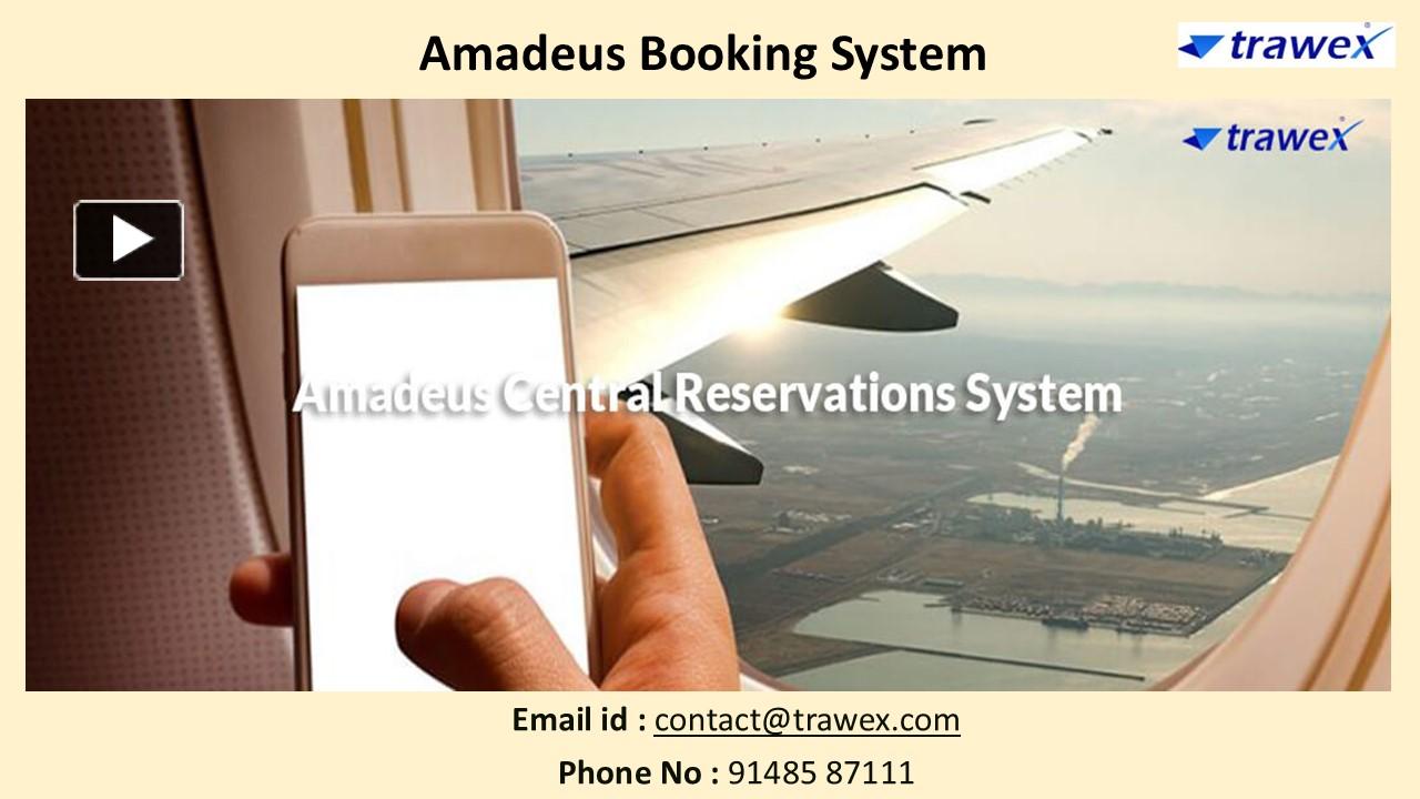 PPT – Amadeus Booking System PowerPoint presentation | free to download ...