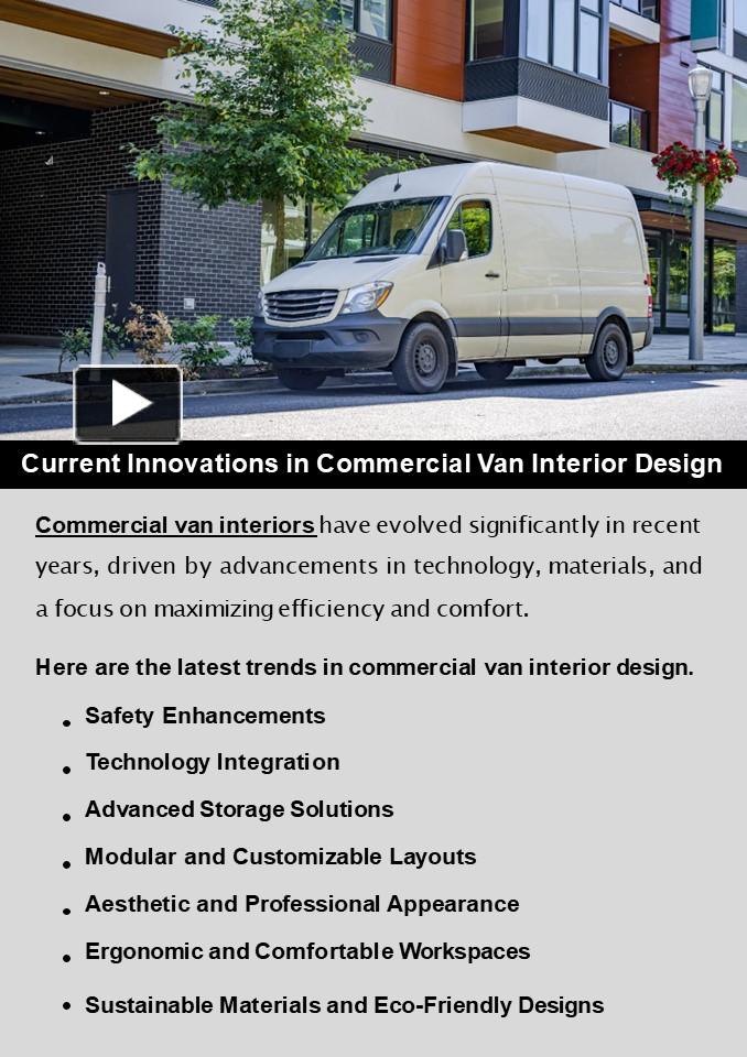 PPT – Current Innovations in Commercial Van Interior Design PowerPoint ...