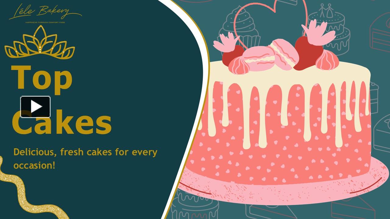 PPT – Customised Birthday Cake PowerPoint presentation | free to ...