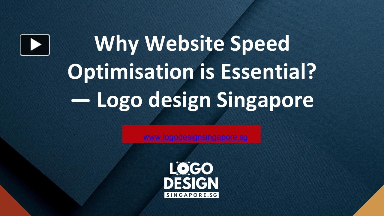 PPT – Why Website Speed Optimisation is Essential? — Logo design ...