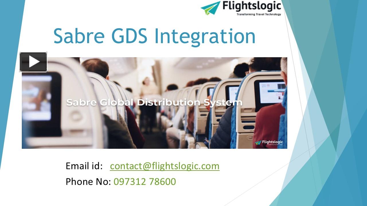 PPT – Sabre GDS Integration PowerPoint presentation | free to download ...