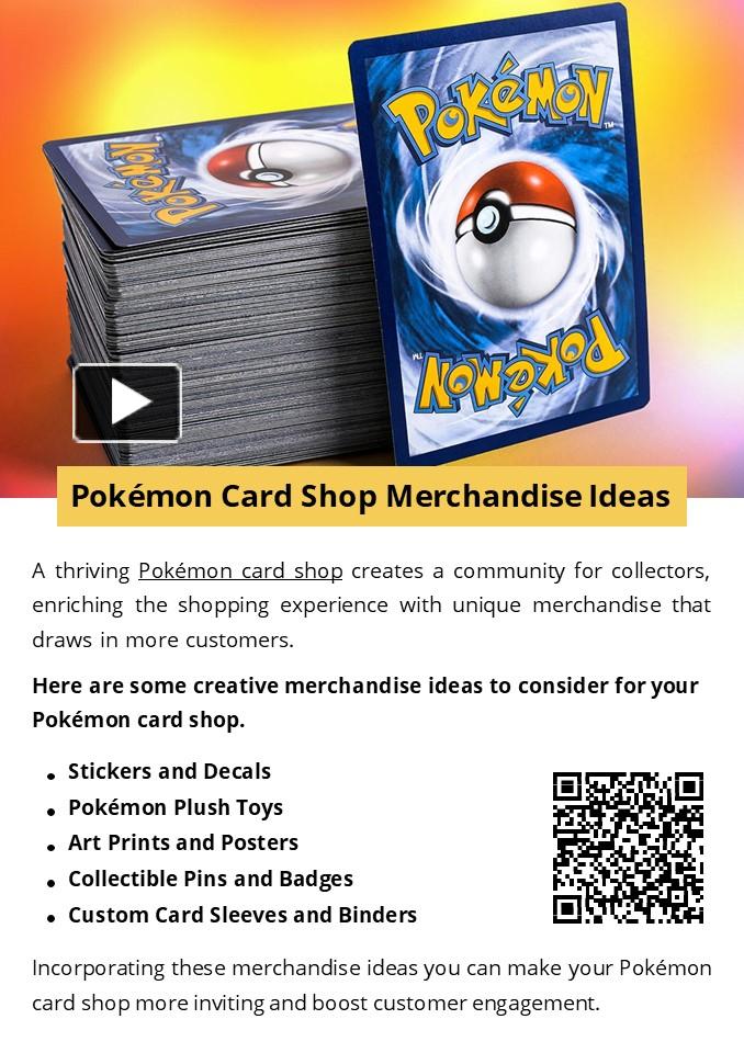 PPT – Pokémon Card Shop Merchandise Ideas PowerPoint presentation ...