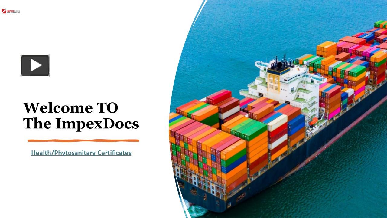 PPT – How Can Health Certificates Streamline Your Export Process? ppt ...