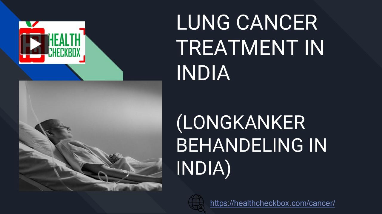 PPT – Lung Cancer Treatment PowerPoint presentation | free to download ...