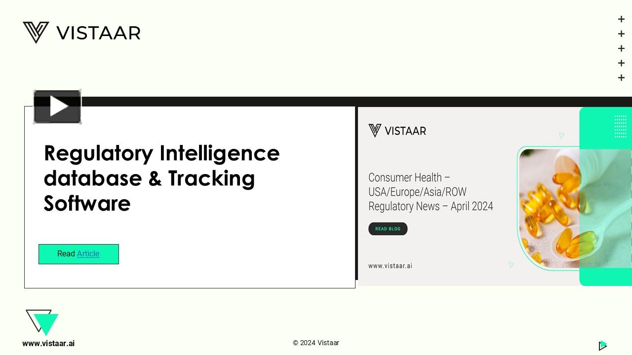 Regulatory Intelligence database & Tracking Software (1) presentation ...