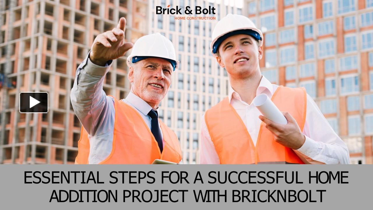 PPT – Essential Steps for a Successful Home Addition Project with ...