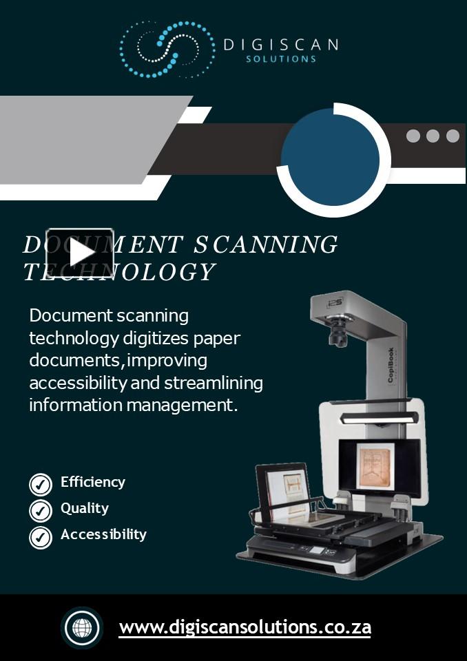 Document Scanning Technology presentation | free to download