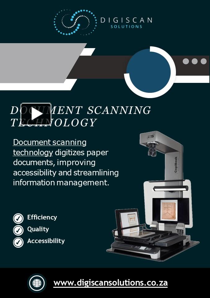 Document Scanning Technology (1) presentation | free to download
