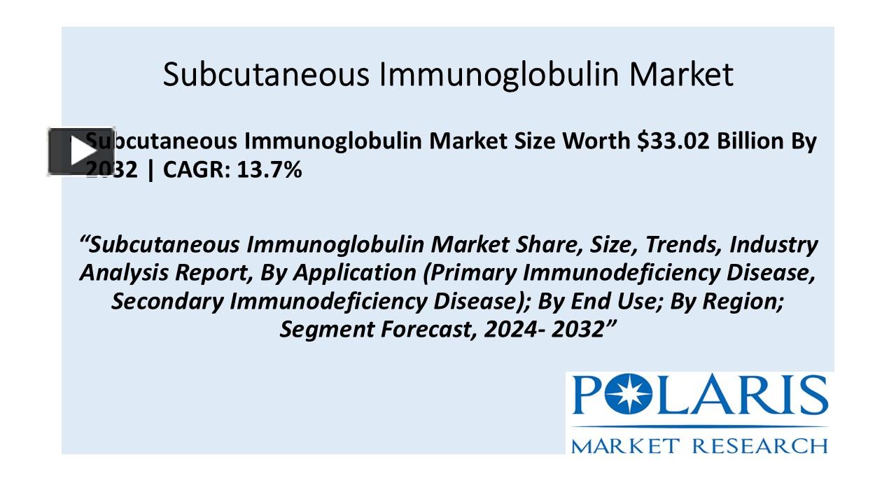 PPT – Subcutaneous Immunoglobulin Market PowerPoint presentation | free ...