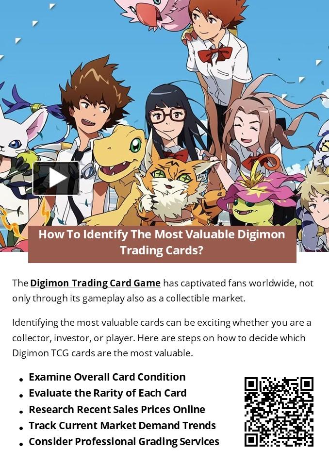 PPT – How To Identify The Most Valuable Digimon Trading Cards ...