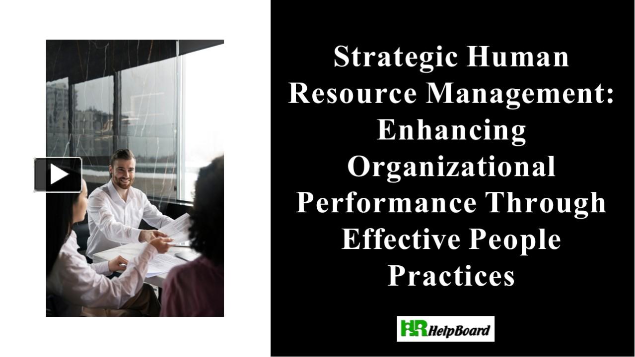 PPT – Human Resource Management Definition (1) PowerPoint presentation ...
