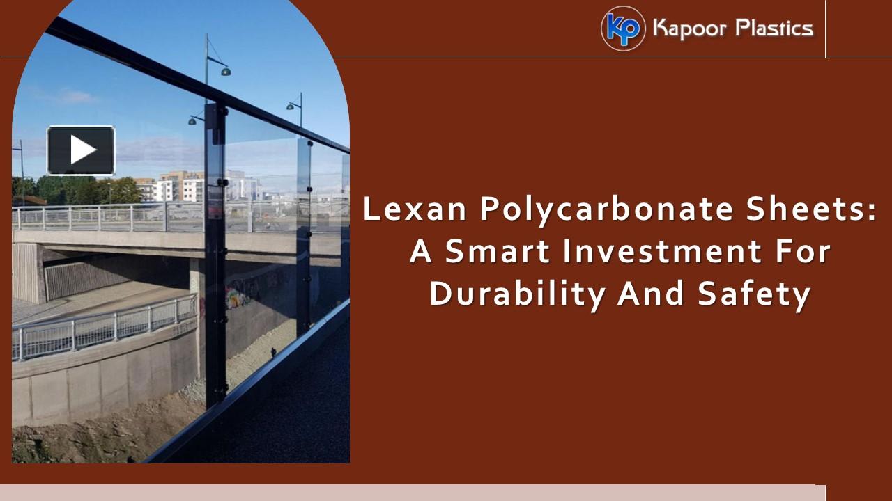 Lexan Polycarbonate Sheets: A Smart Investment for Durability and ...