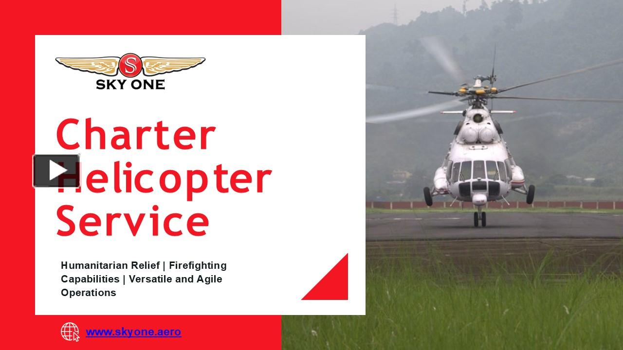 PPT – Experience Helicopter Charters in Sharjah, UAE with Skyone ...