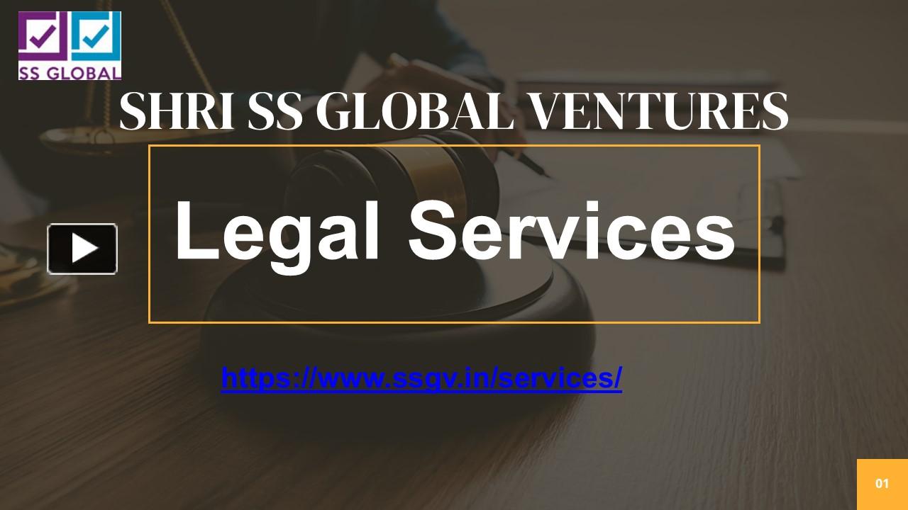 PPT – Legal Services by Shri SS Global Ventures PowerPoint presentation ...