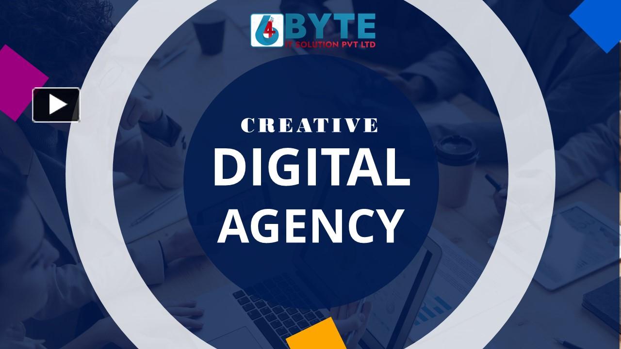 64 byte IT Solution Digital Marketing Agency presentation | free to ...