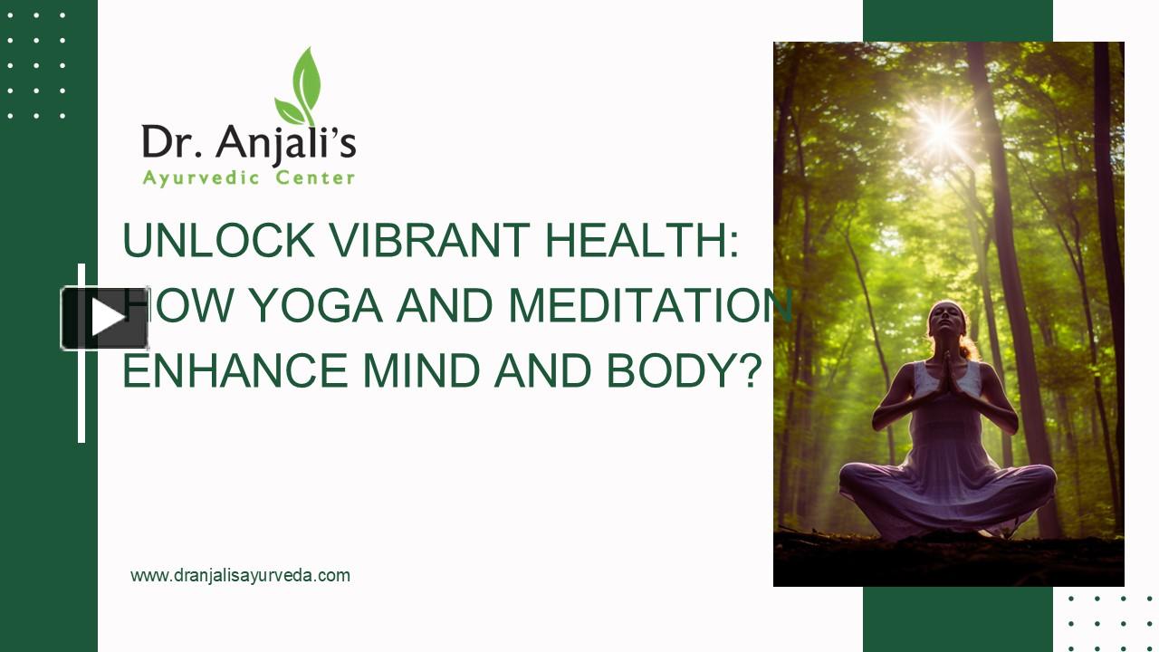 PPT – Dr. Anjalis Ayurvedic Center Al Karama, Dubai: Merging ...