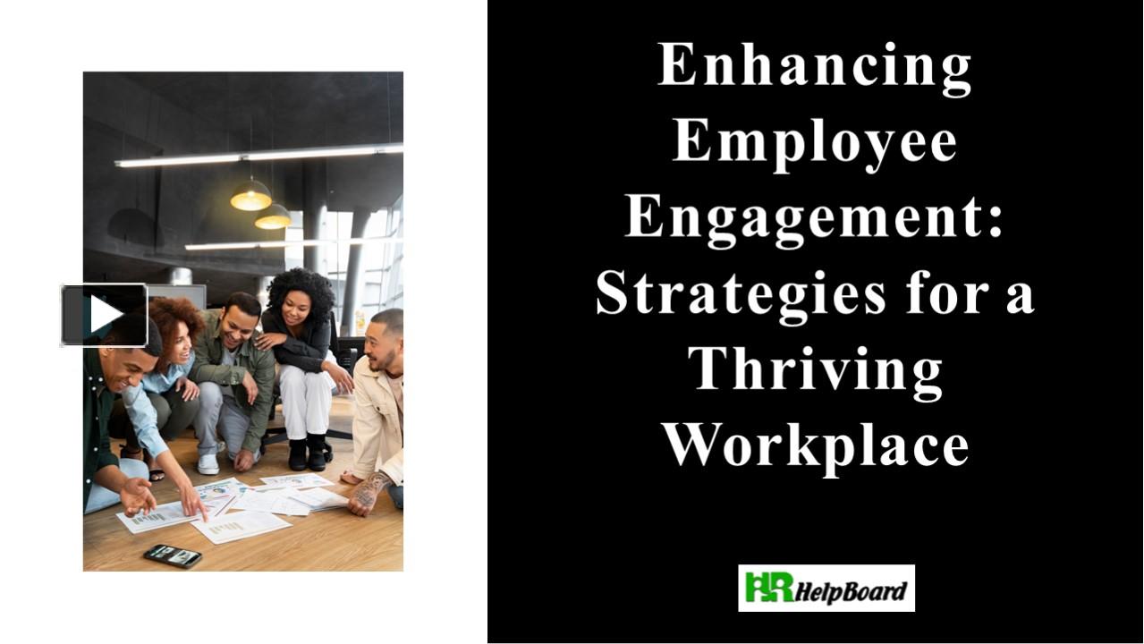 PPT – Employee Engagement in HR PowerPoint presentation | free to ...
