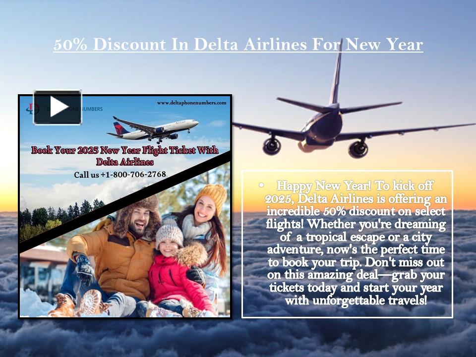 PPT – Best New Year Deals with Delta Airlines PowerPoint presentation ...