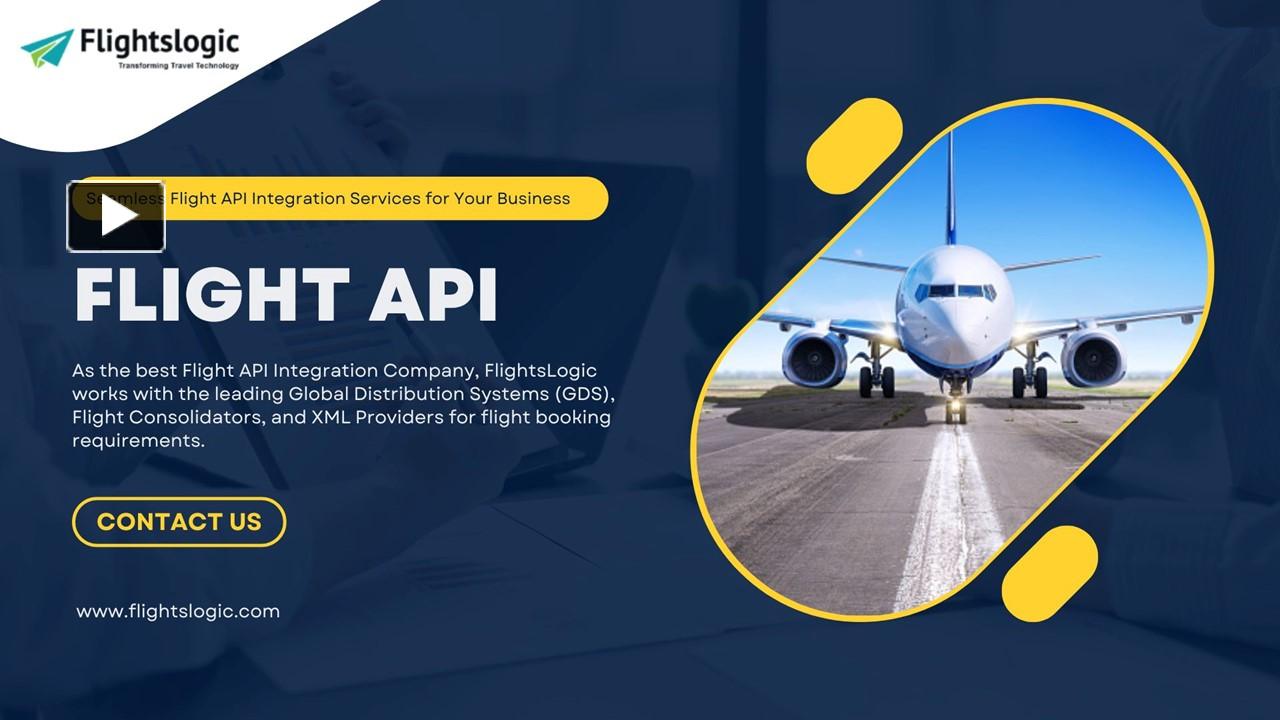 PPT – Flight API Integration | Flight Booking API PowerPoint ...