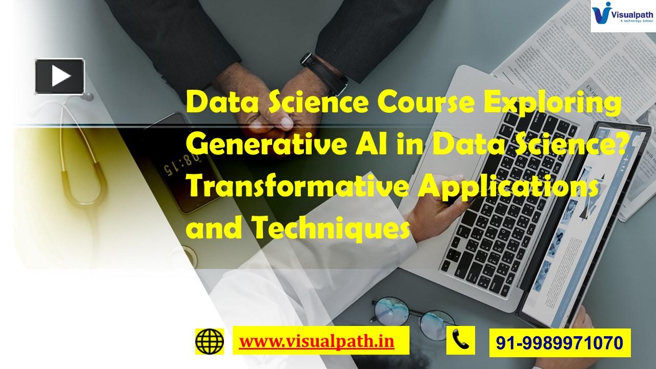 Data Science Institutes In Hyderabad | Data Science With Generative Ai ...