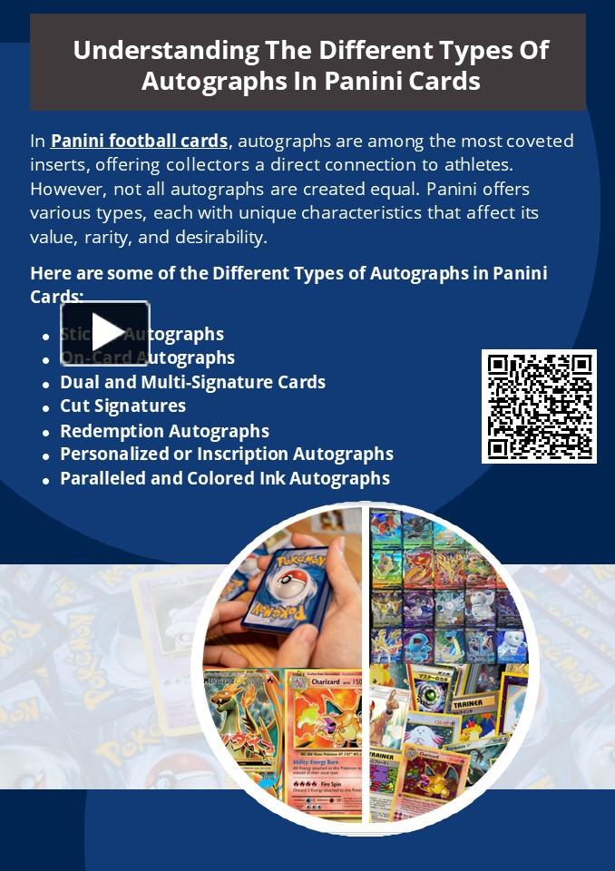 PPT – Understanding The Different Types Of Autographs In Panini Cards ...