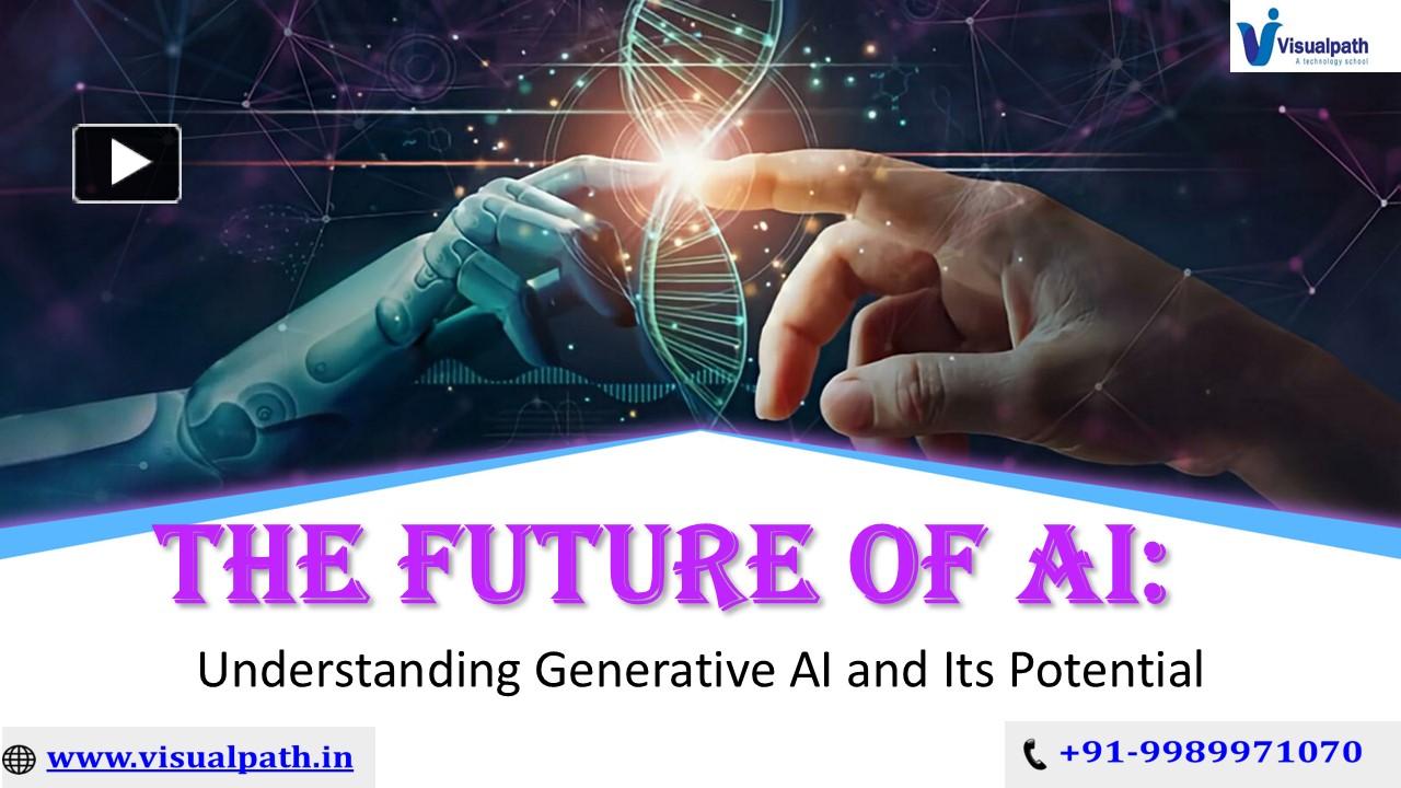 Gen AI Training | Generative AI Course in Hyderabad presentation | free ...