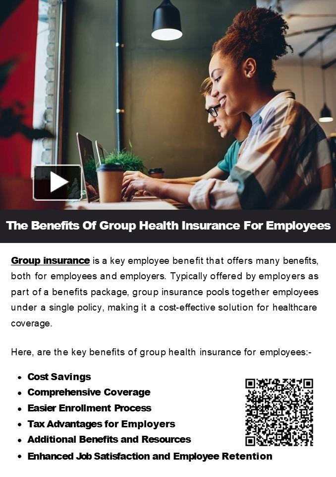 PPT – The Benefits Of Group Health Insurance For Employees PowerPoint ...