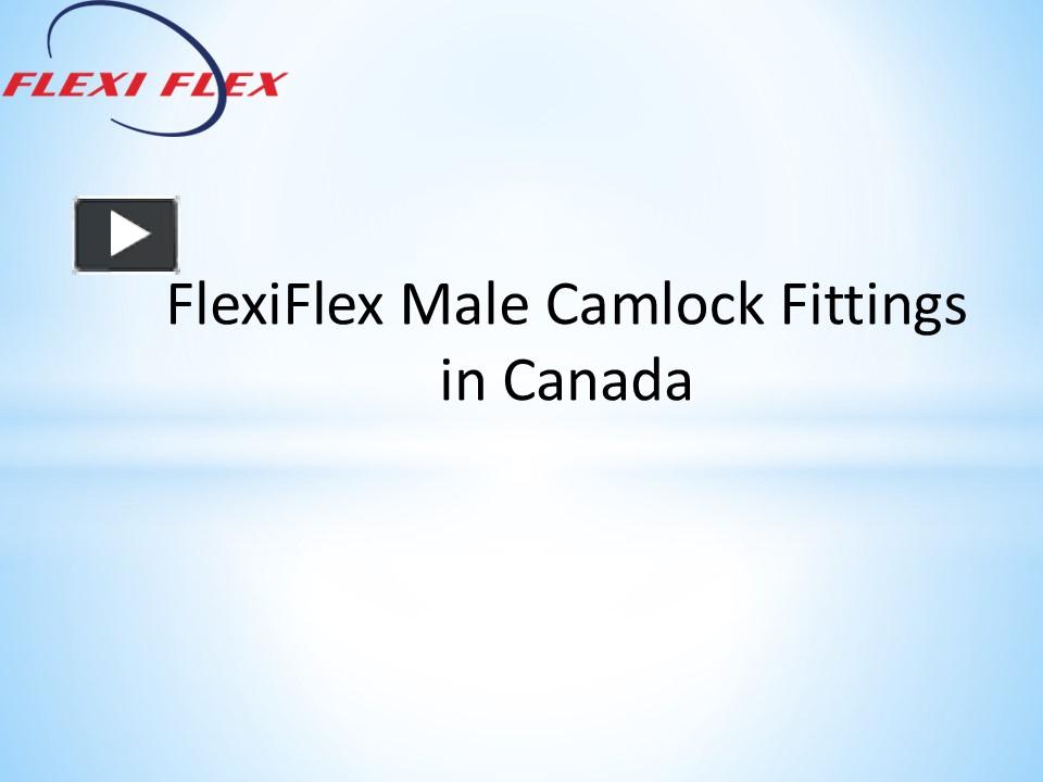FlexiFlex Male Camlock Fittings – Durable, Leak-Proof Solutions for ...