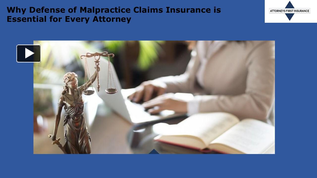 PPT – Why Defense of Malpractice Claims Insurance is Essential for ...