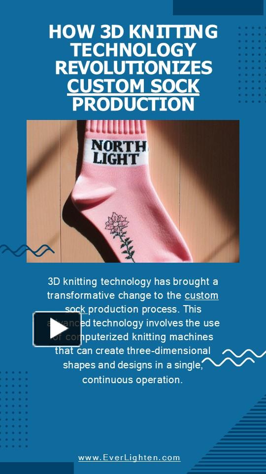 PPT – How 3D Knitting Technology Revolutionizes Custom Sock Production ...