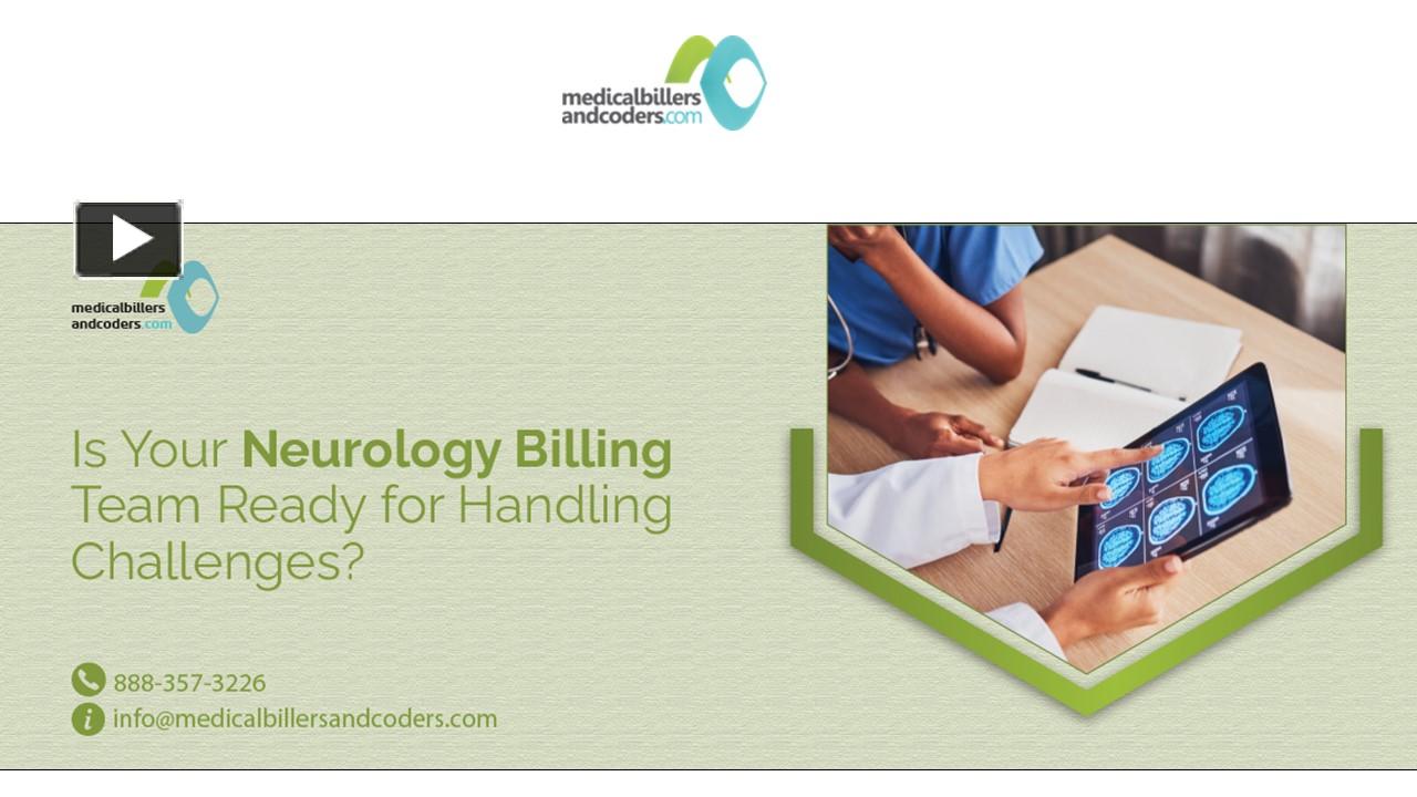 Is Your Neurology Billing Team Ready for Handling Challenges ...