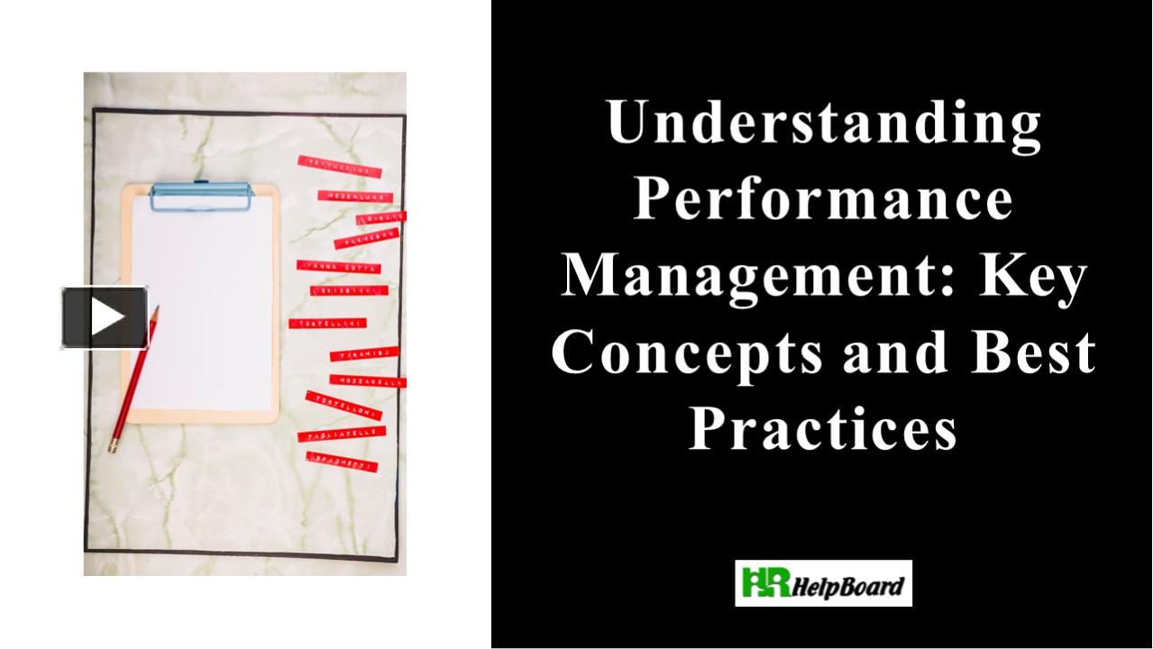 PPT – What is Performance Management in HRM (1) PowerPoint presentation ...