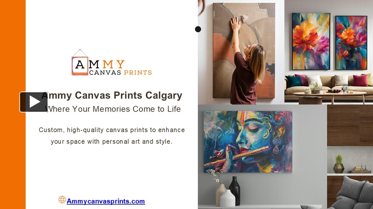 PPT – Canvas Prints Calgary-Colorful Modern Company Profile ...
