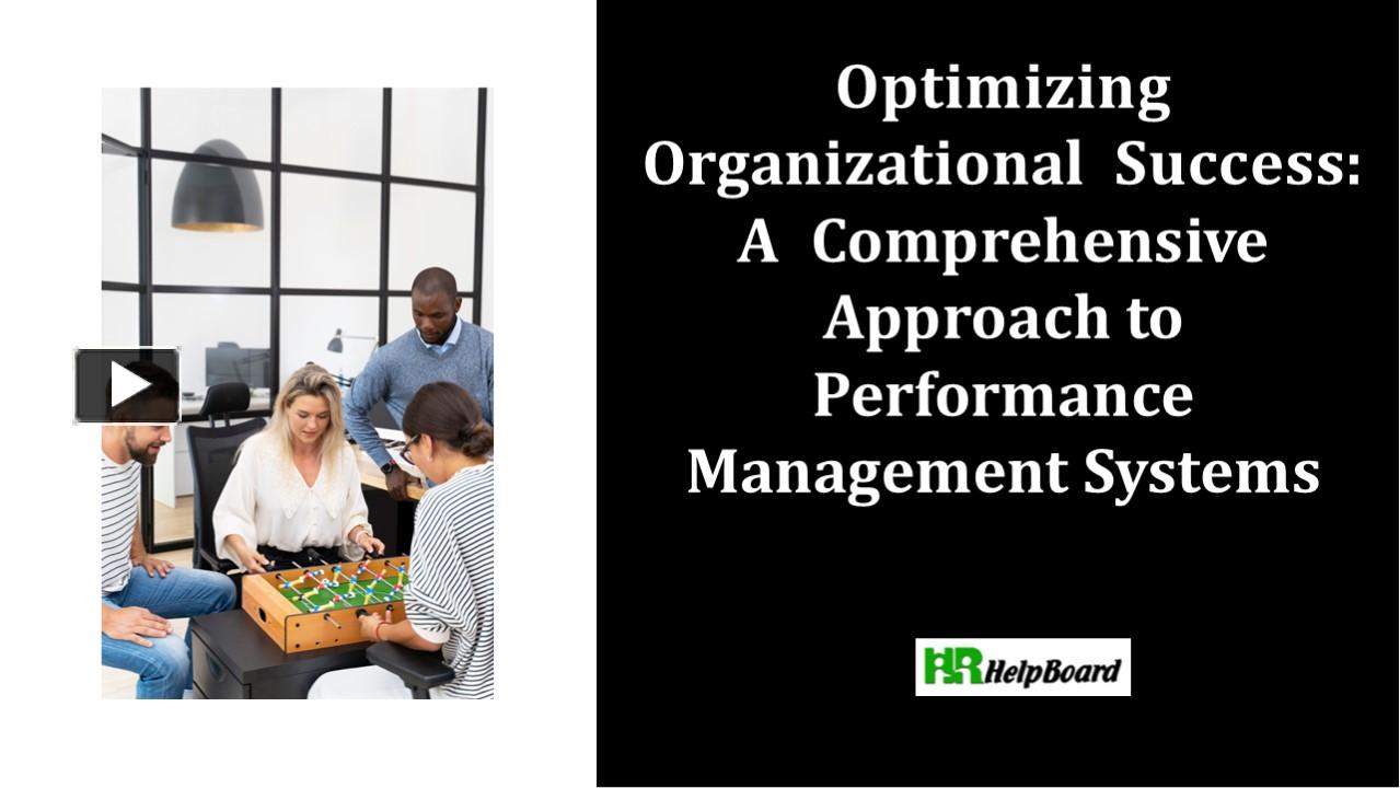 PPT – Performance Management System , Purpose of Performance Management ...
