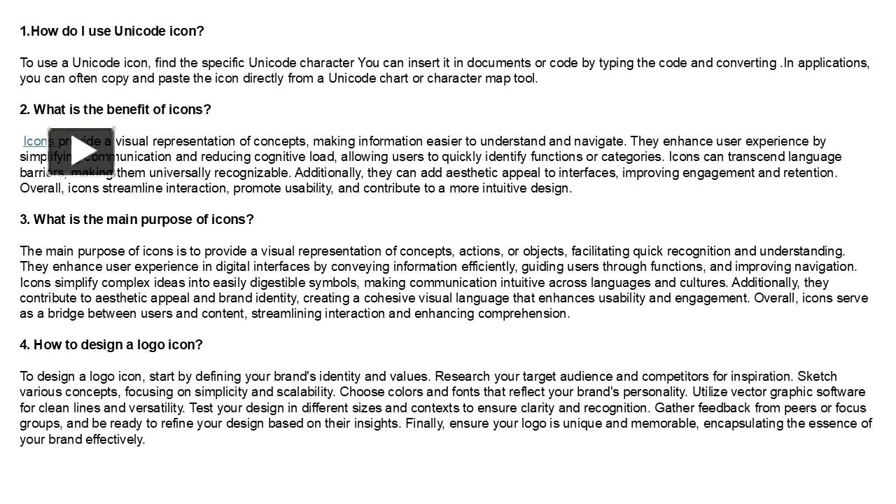 Icons vs. Symbols: Understanding Their Distinct Roles in Communication ...