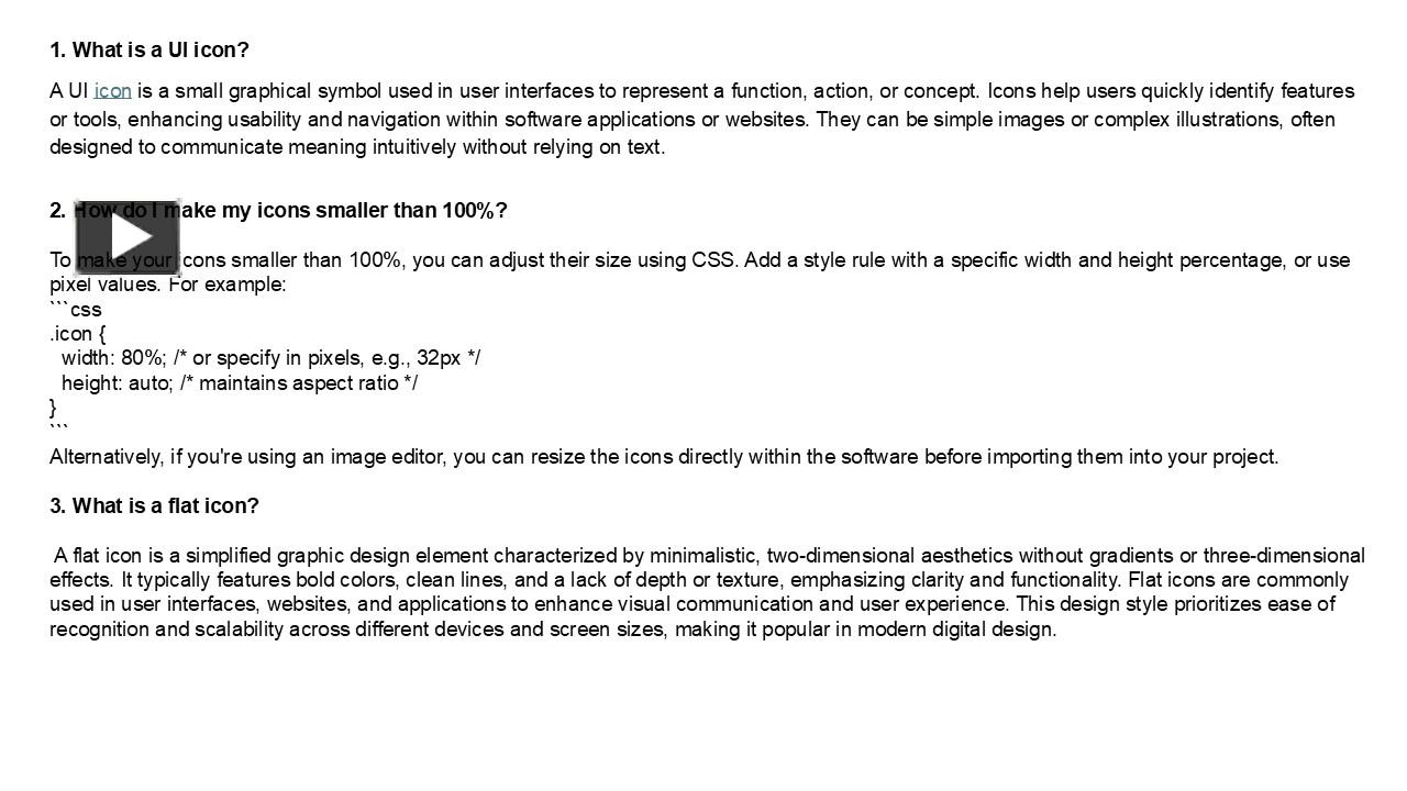 The Essentials of Flat Icons: Design Principles and Best Practices ...