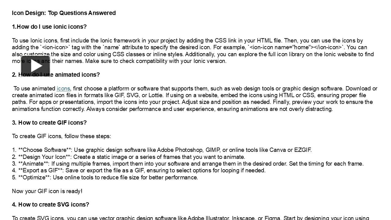 Exploring Various Icon Implementation Methods in Ionic Framework ...