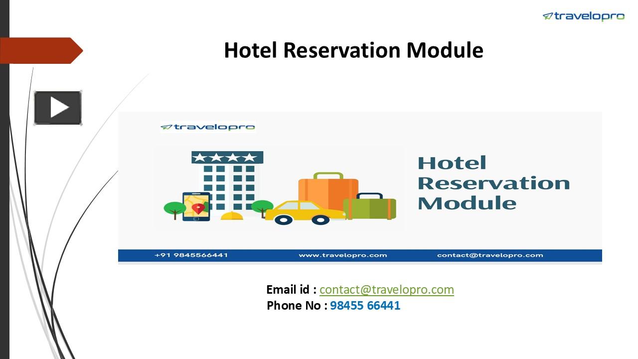 PPT – Hotel Reservation Module PowerPoint presentation | free to ...