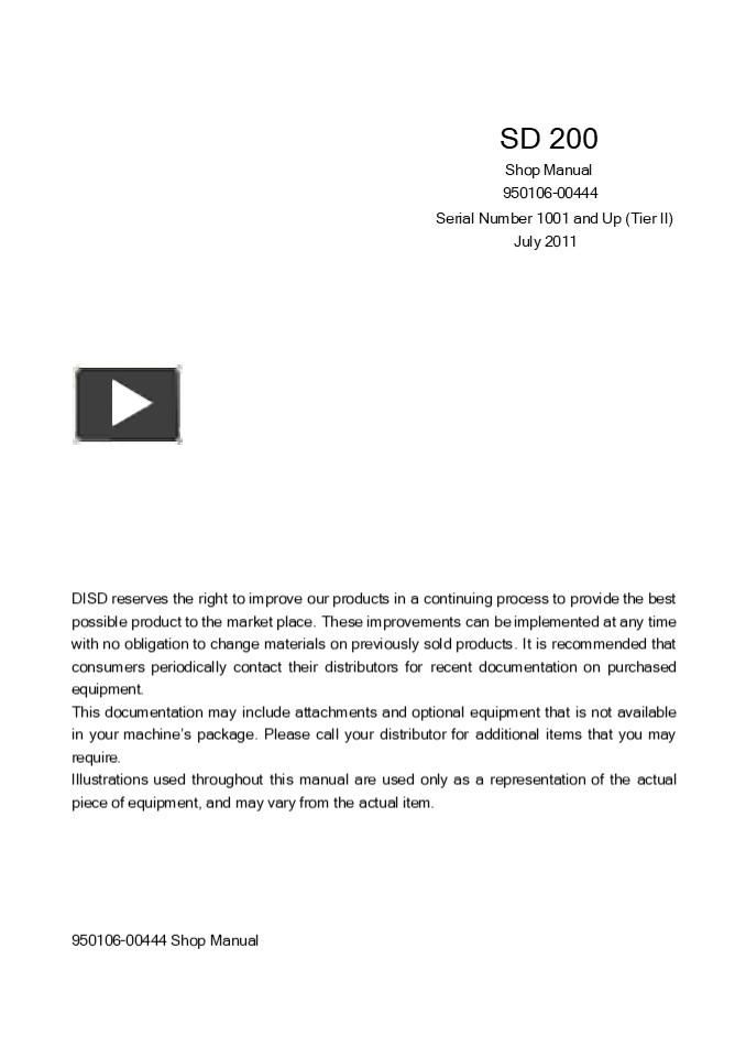 PPT – Daewoo Doosan DISD SD200 Wheel Loader Service Repair Manual ...